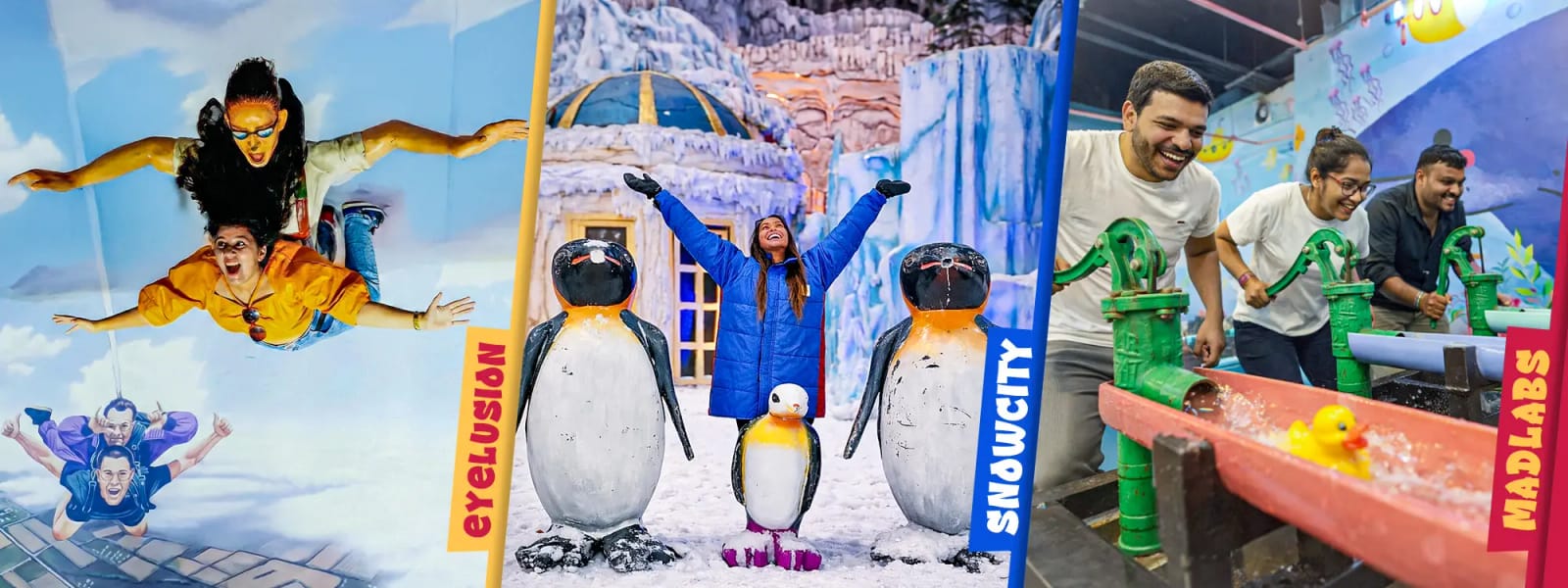 Snow City Bangalore | Best indoor snow theme park of India